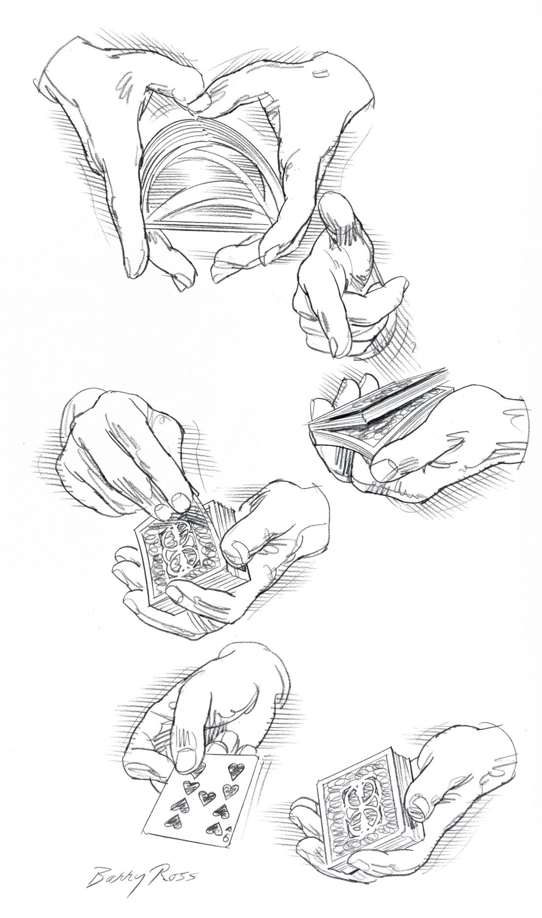 Magic Art by Barry Ross | Card Tricks
